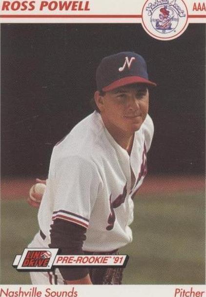 1991 Line Drive Pre-Rookie - AAA #270 Ross Powell (RC) for sale online ...