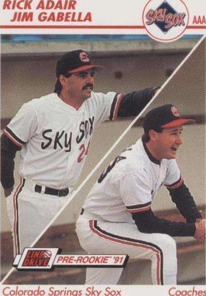 1991 Line Drive Pre-Rookie - AAA Rick Adair, Jim Gabella #100 (RC) for ...