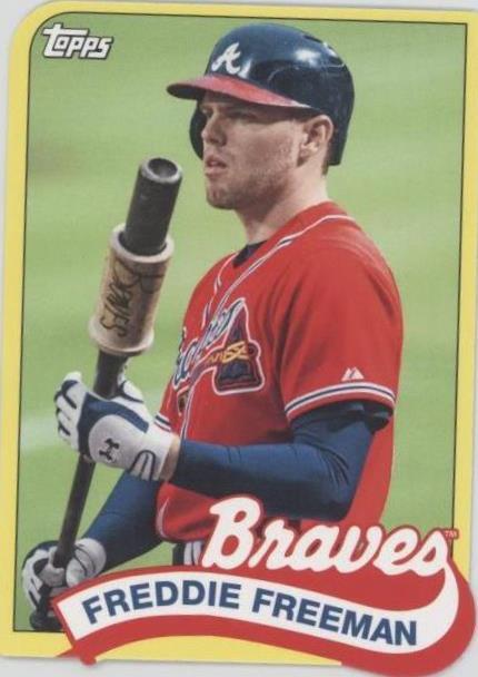 2014 Topps - 1989 Topps Die-Cut Minis #TM-67 Freddie Freeman for sale ...