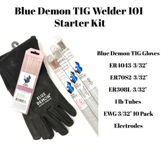 Starter Kit | Blue Demon Tig Welder