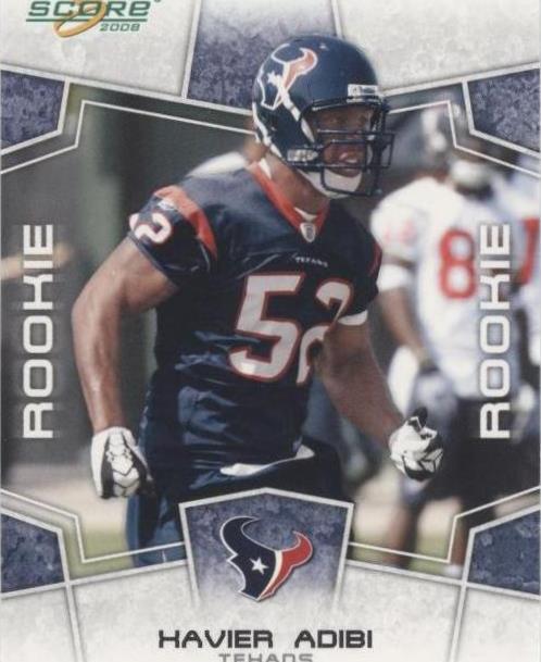 2008 Score - Rookie Glossy #400 Xavier Adibi (RC) for sale online | eBay