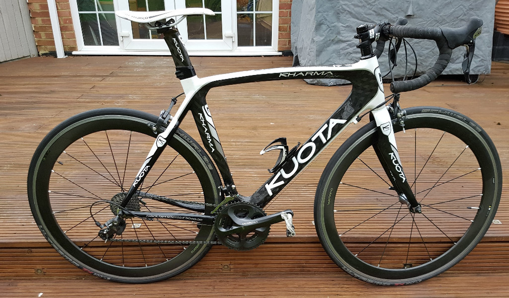 KUOTA KHARMA 2012 - FULL CARBON ROAD BIKE - SHIMANO DEEP RIM | in ...