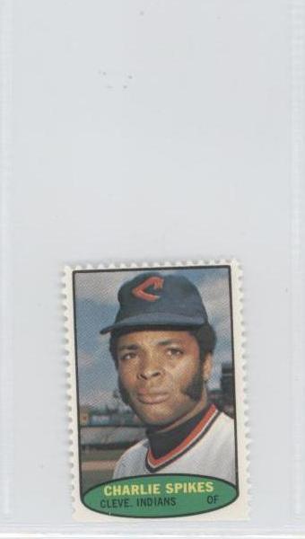 1974 Topps Stamps - Charlie Spikes (RC) for sale online | eBay