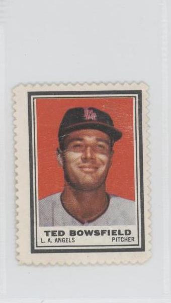 1962 Topps - Stamps Ted Bowsfield for sale online | eBay