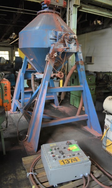 3000 LB POWDER BLENDER WITH A-FRAME DESIGN