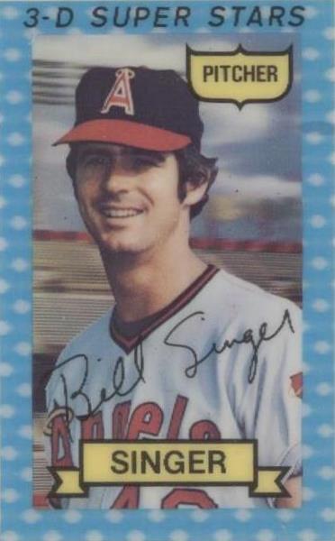 1974 Kellogg's 3-D Super Stars - #12 Bill Singer for sale online | eBay