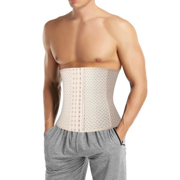 Men Waist Control Belt Band Firm Tummy Control Compression Slimming ...
