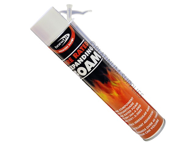 PU FIRE RESISTANT EXPANDING FOAM 750ML POLYURETHANE PU HAND GRADE + STRAW 5060021360236 | eBay
