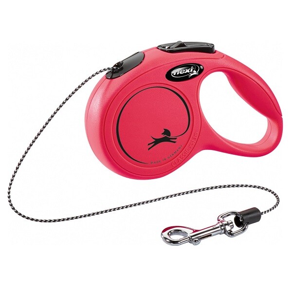 Flexi Retractable Dog Lead Cord Tape NEW Classic Leash XS S M L 3m 5m ...