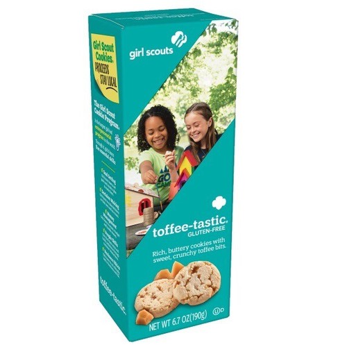 2024 Girl Scout Cookies - Toffee Tastic 1 Box Little Brownies Bakery ...