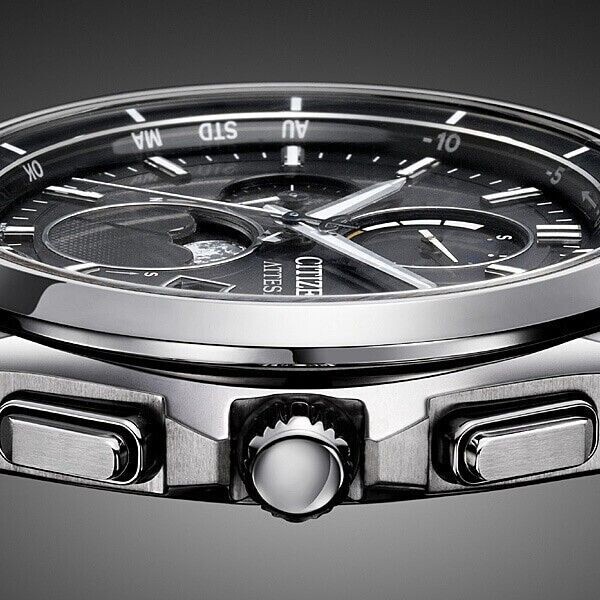 Pre-owned Citizen Attesa By1001-66e Moon Phase Eco-drive Atomic Solar ... Pre-owned Citizen Attesa By1001-66e Moon Phase Eco-drive Atomic Solar ...
