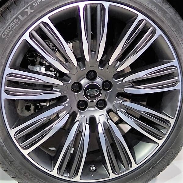 BRAND NEW GENUINE RANGE ROVER VELAR 22" 9007 DIAMOND CUT ALLOY WHEELS ...