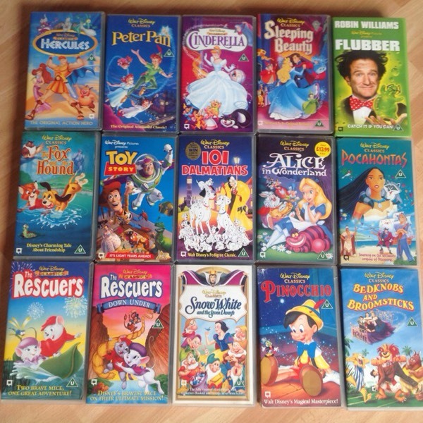 DISNEY VIDEOS - 15 various Disney Movies on VHS | in Hinckley ...