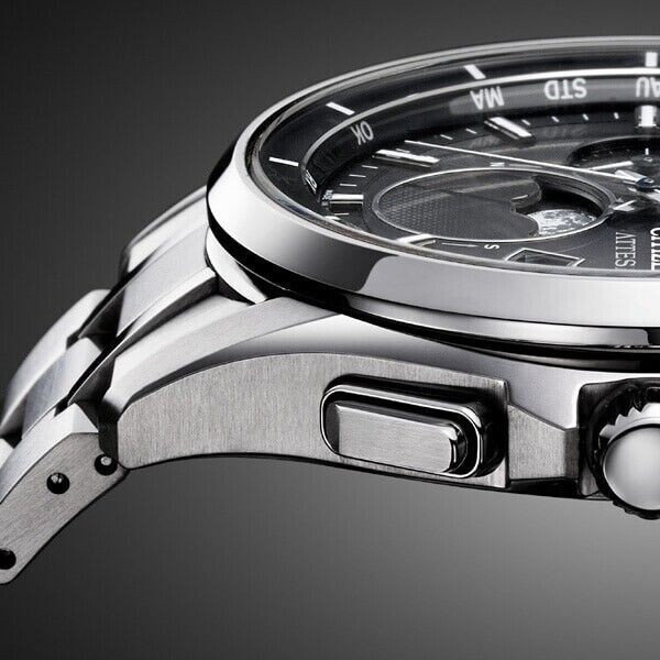 Pre-owned Citizen Attesa By1001-66e Moon Phase Eco-drive Atomic Solar ... Pre-owned Citizen Attesa By1001-66e Moon Phase Eco-drive Atomic Solar ...