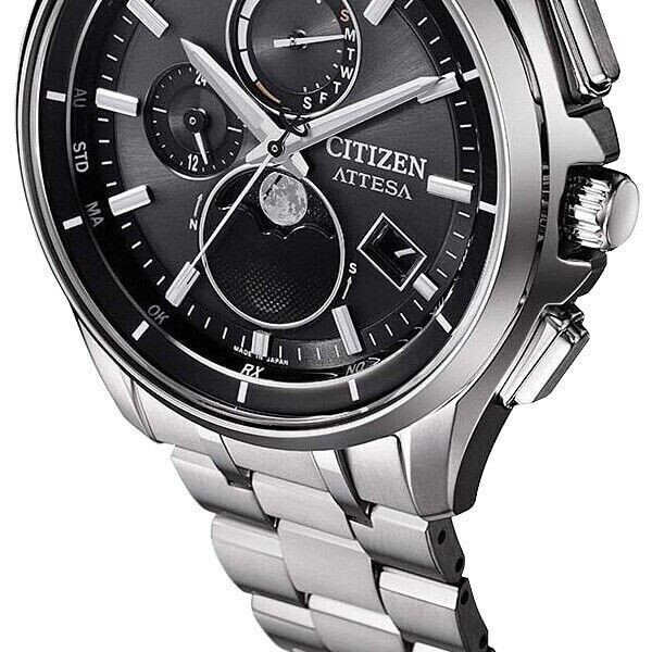 Pre-owned Citizen Attesa By1001-66e Moon Phase Eco-drive Atomic Solar ... Pre-owned Citizen Attesa By1001-66e Moon Phase Eco-drive Atomic Solar ...