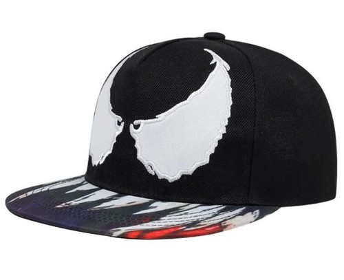 Venom Spiderman Marvel Snapback Cap Kappe Gamer Fan Merchandise Cosplay ...