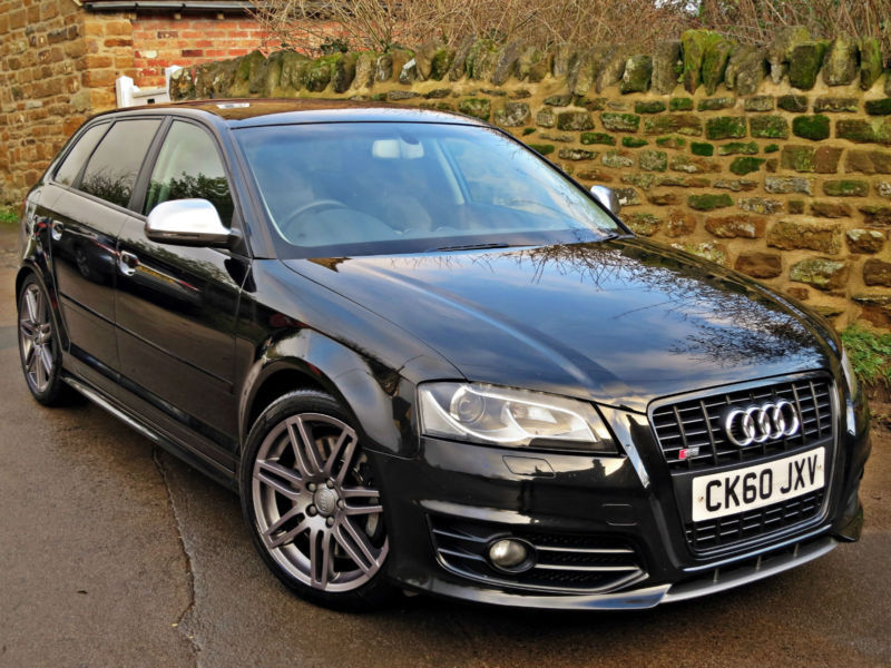 2010 AUDI S3 2.0 TFSI ( 265ps ) QUATTRO SPORTBACK STRONIC AUTO BLACK ...