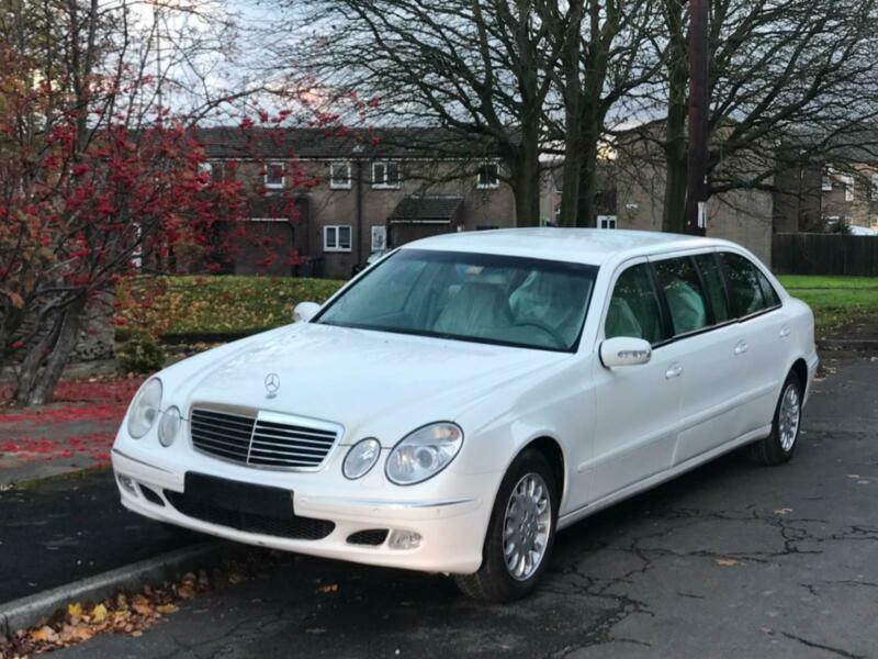 Mercedes-Benz 6 DOOR WHITE LIMOUSINE LIMO LHD LEFT HAND DRIVE LOW MILES ...