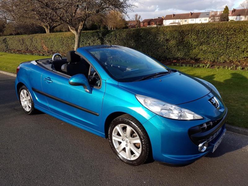 PEUGEOT 207 CC 1.6 (16v) SPORT 2dr - CONVERTIBLE - 2008 - BLUE | in ...