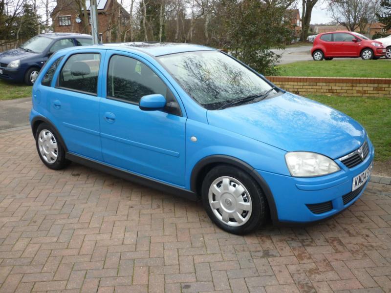 2004 BLUE VAUXHALL CORSA DESIGN 1.2i 16v ( a/c ) 12 MONTHS MOT | in ...