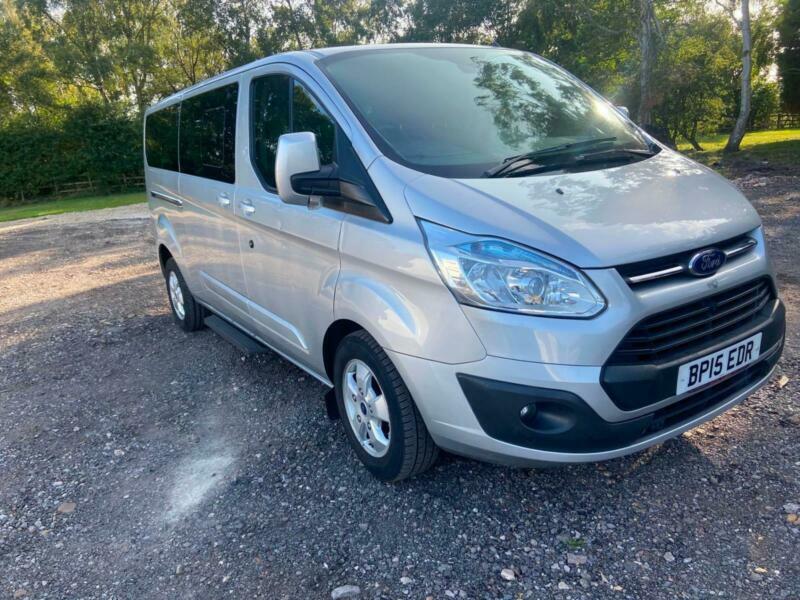 NO VAT 2015 15 ford transit custom minibus tourneo limeted 9 seater TOP ...