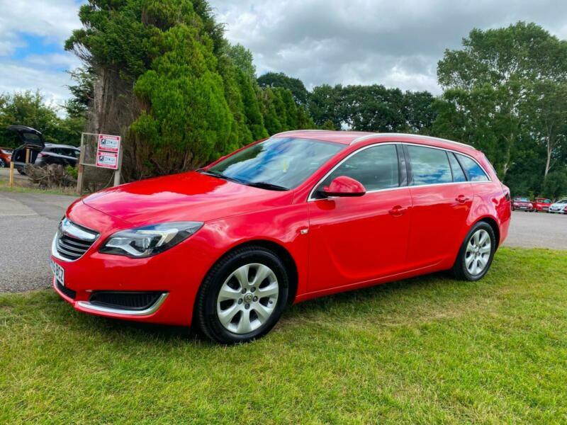 2016 Vauxhall Insignia 1.6 CDTi Diesel Manual Red Estate ecoFLEX Tech ...