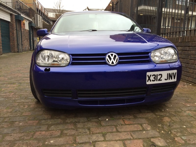 Vw golf mk4 smoothed front bumper - with anniversary valance | in ...