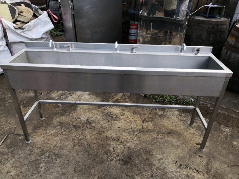 Freestanding stainless steel hand wash trough | in East End, Glasgow ...