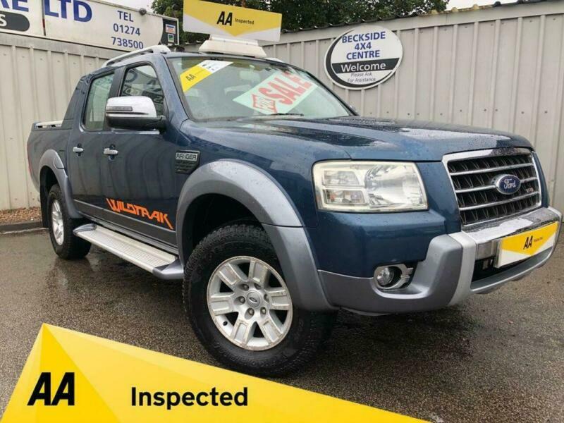2008 Ford Ranger 3.0 WILDTRAK 4X4 LWB D/C 2d 156 BHP NO VAT PICK UP ...