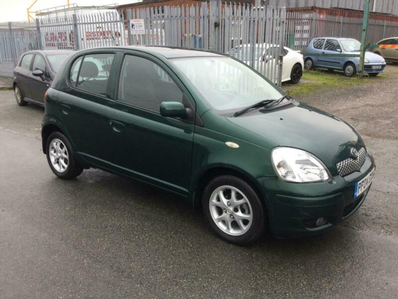 TOYOTA YARIS 1.3 VVT-i T SPIRIT 2004 GREEN 5 DOOR 100K NEW MOT ON SALE ...