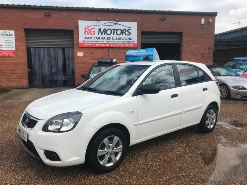 2011 Kia Rio 1,White 5dr Hatchback 1.4, **ANY PX WELCOME** | in Lincoln ...