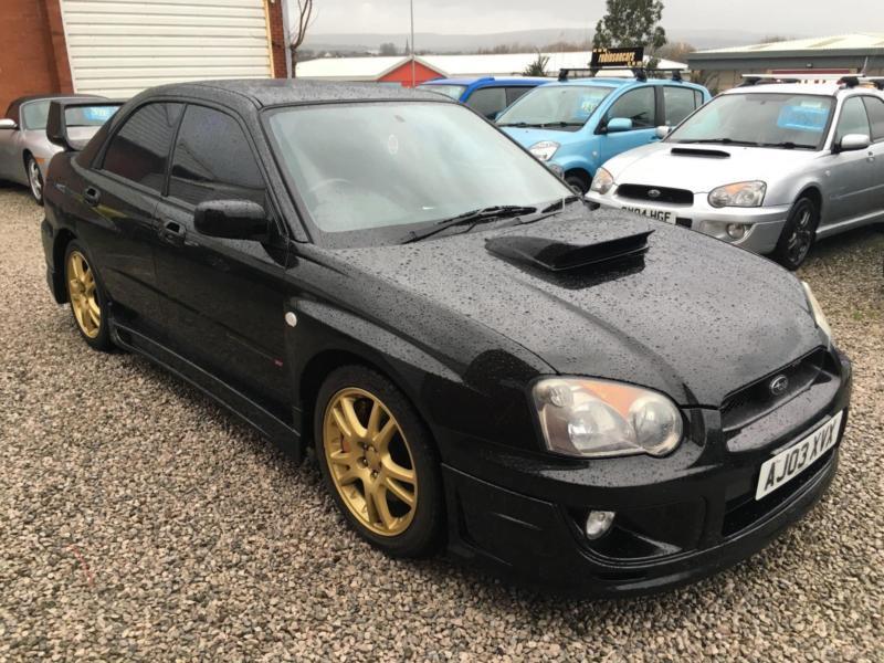 2003 03 Black Subaru Impreza 2.0 WRX STi Prodrive Performance Pack | in ...