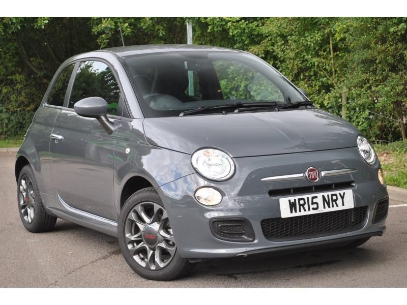 2015 Fiat 500 1.2 S 3dr Air/Alloys/Sport Seats Petrol Grey Manual | in ...