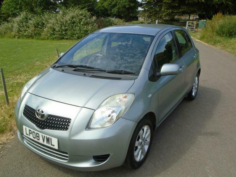 2008 08 Toyota Yaris 1.3 VVT-i TR 5 DOOR METALLIC GREY ONE OWNER | in ...