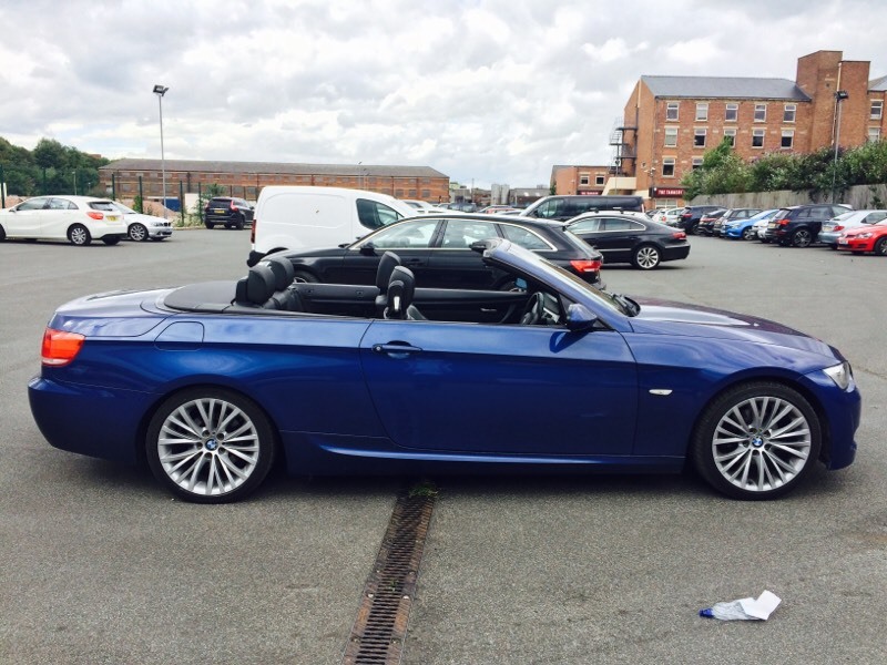 Bmw E93 320i convertible M Sport Le Mans Blue Huge Spec not 320d 330d ...