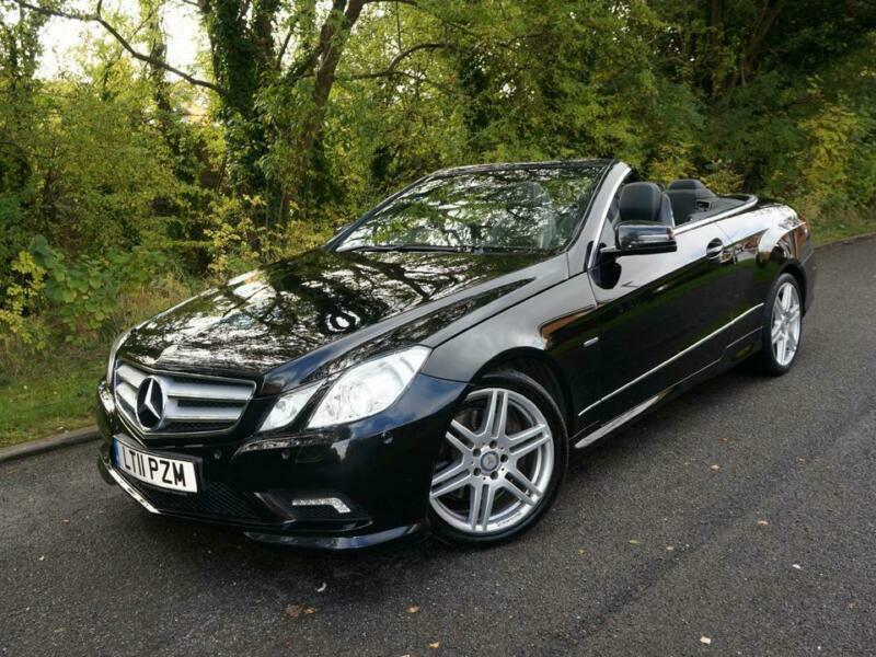 2011(11) MERCEDES E220 CDI SPORT CONVERTIBLE BLUEEFFICIENCY AUTOMATIC ...