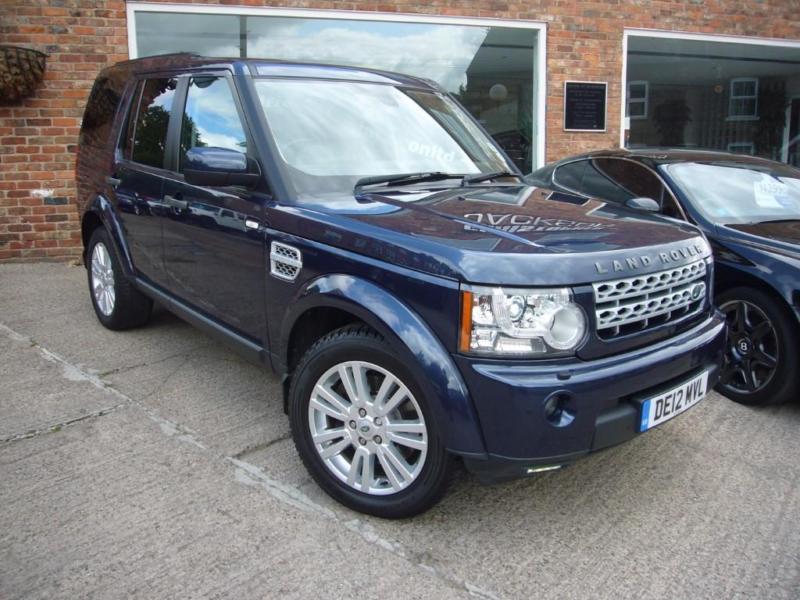 Land Rover Discovery 4 3.0 SDV6 XS 7S 2012 12 Baltic Blue 81200 miles ...