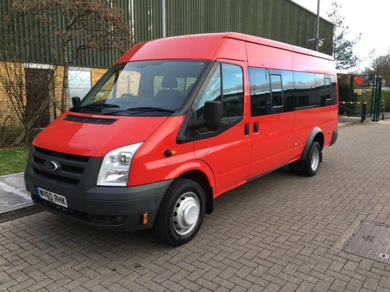 2010 Ford TRANSIT 115 T430 17S RWD Red 17 Seater Mini Bus 17 Seat ...
