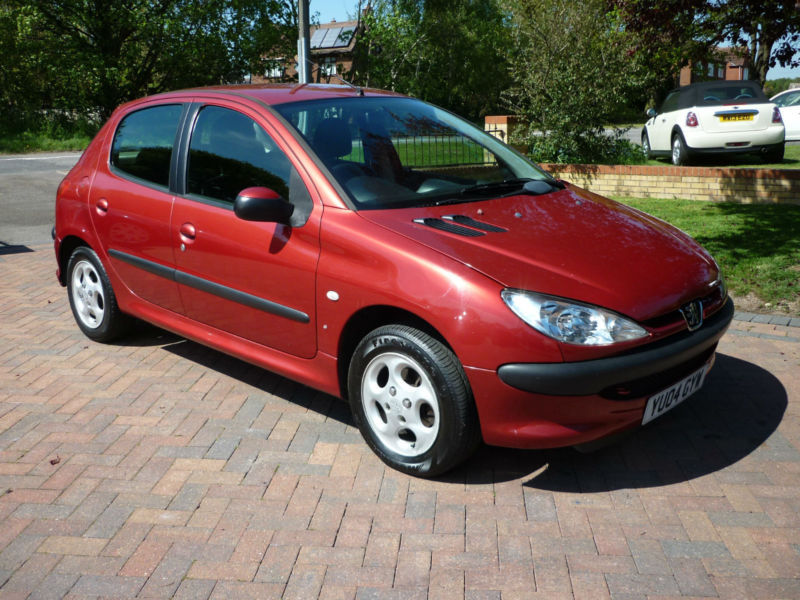 2004 RED PEUGEOT 206 S 1.4HDi 70 ( a/c ) | in Lincoln, Lincolnshire ...