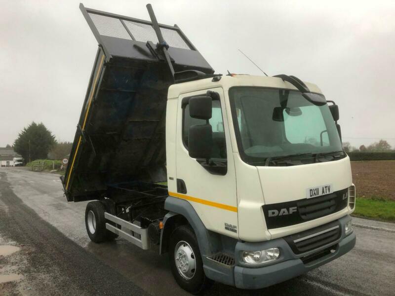DAF TRUCK LF tipper 2011 11 reg 125k miles detailed history. | in ...