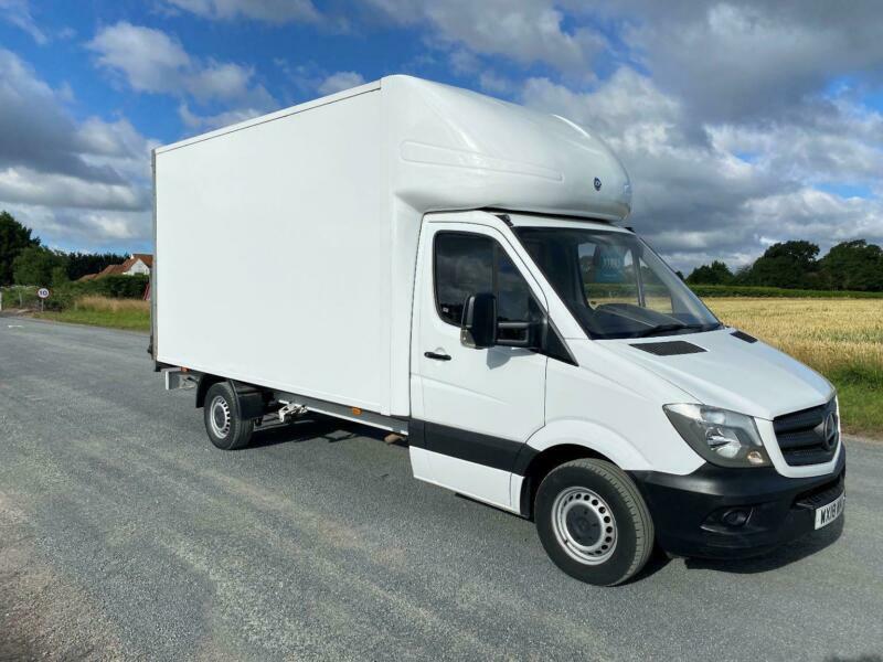 Mercedes-Benz Sprinter 3.5t mercedes sprinter luton with tail lift 2018 ...