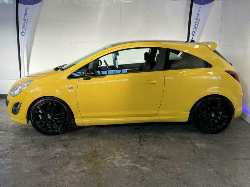 2012 62 VAUXHALL CORSA 1.2 LIMITED EDITION 3D 83 BHP-LTD EDITION-YELLOW ...
