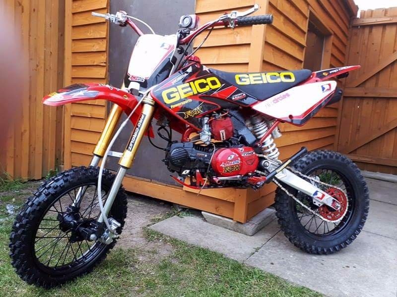 Custom built pit bike | in Kirkintilloch, Glasgow | Gumtree
