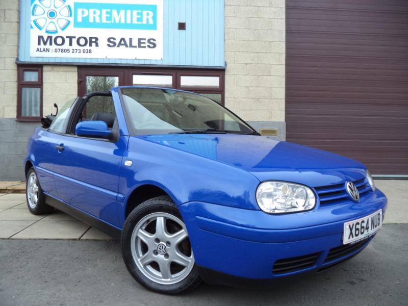 2000 ( X ) VOLKSWAGEN GOLF 2.0 COLOUR CONCEPT CONVERTIBLE, ONLY 84K ...