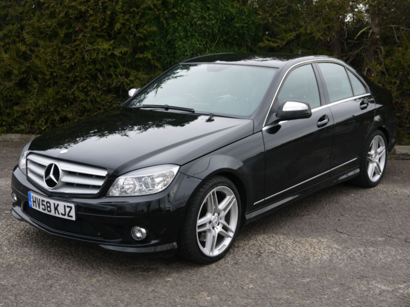 MERCEDES BENZ C320 3.0 AMG TRONIC 320 CDI SPORT C-CLASS 220BHP BLACK ...