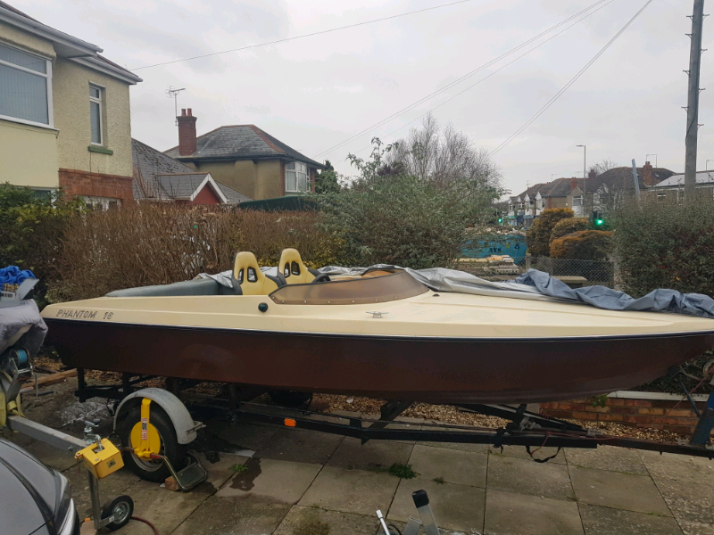 Phantom 16 speed boat with trailer, NO outboard | in Poole, Dorset ...