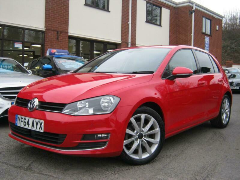 2014 64-Reg VW Golf GTI TD150ps) BRIGHT RED,LOVELY SPEC,SAT NAV,MUST ...