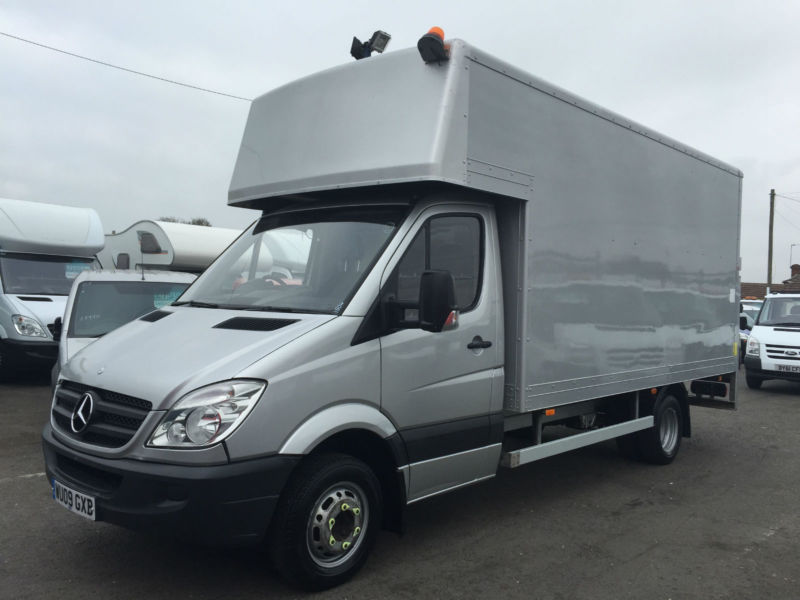 Silver Mercedes Sprinter