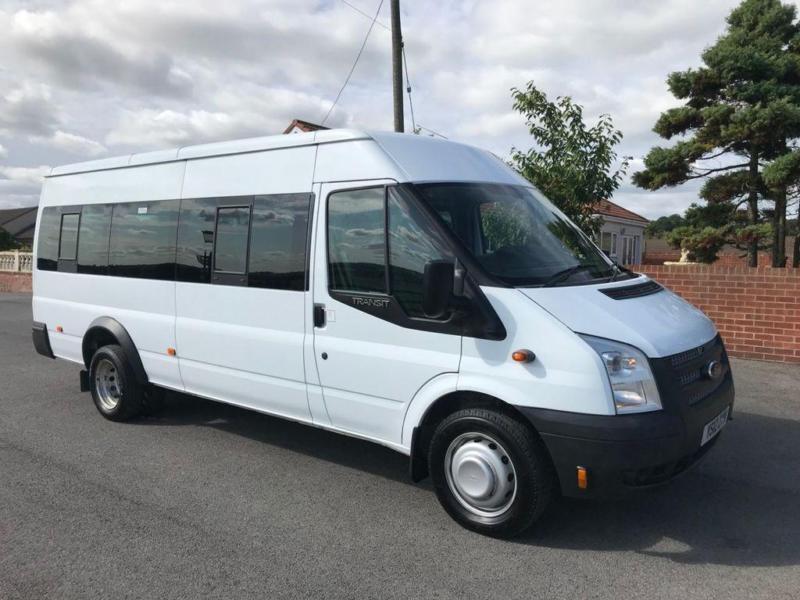 2012 12 FORD TRANSIT 135 T430 17 SEATER MINIBUS 2.2 TDCI IN FROZEN ...