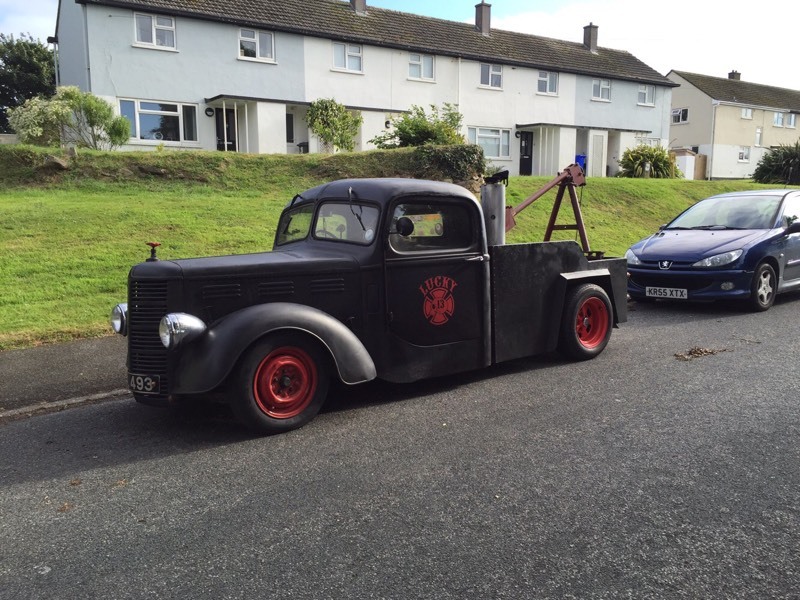1943 Bedford British rat rod hot rod wrecker pick up truck 12 months ...